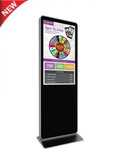Digital Prize Wheel Kiosks - Trade Show Spinning Games for Giveaways ...