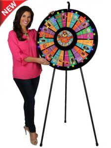All Prize Wheels - Trade Show Spinning Games for Giveaways Custom Wheel ...